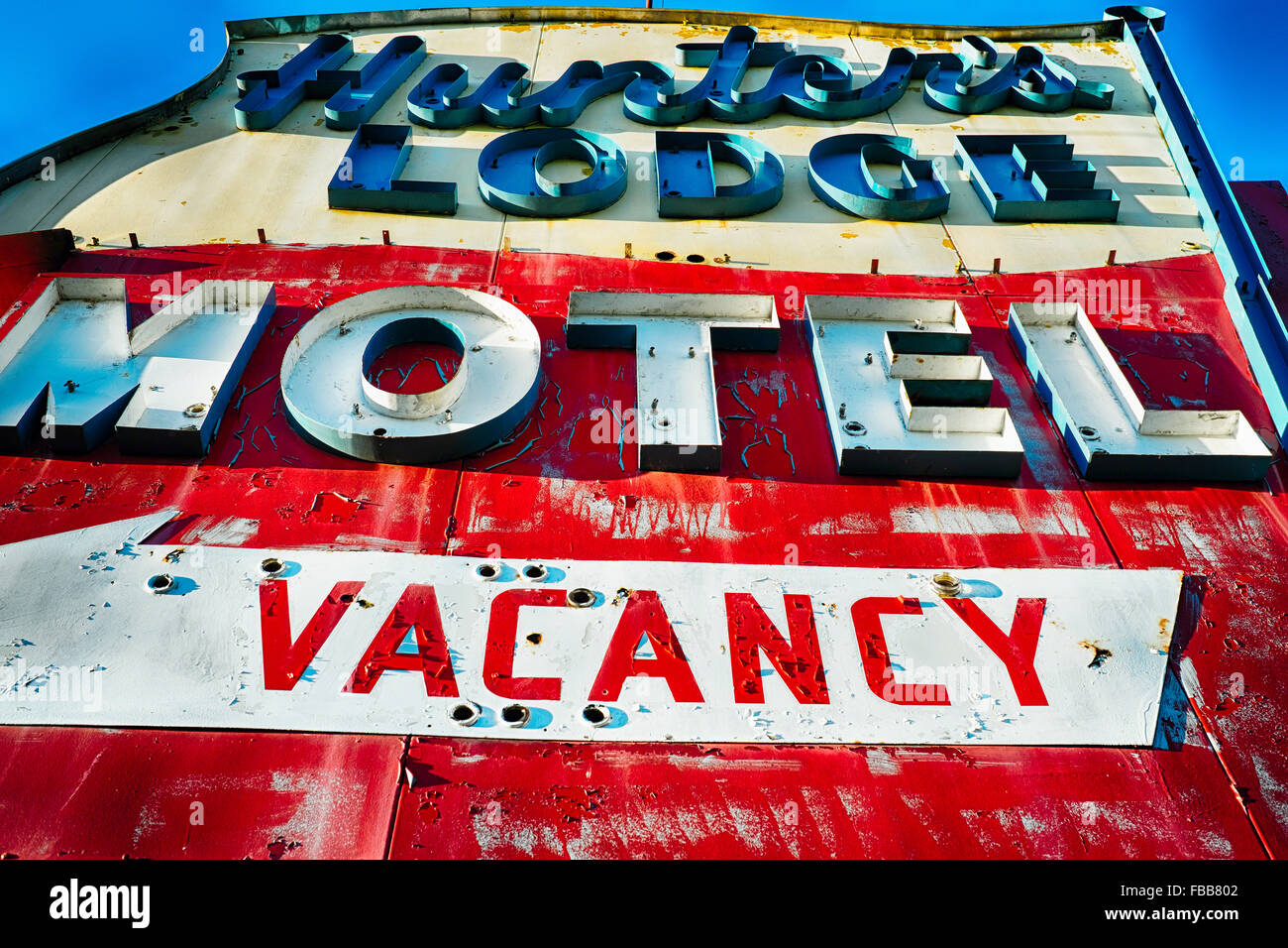 Motel neon sign hi-res stock photography and images - Alamy