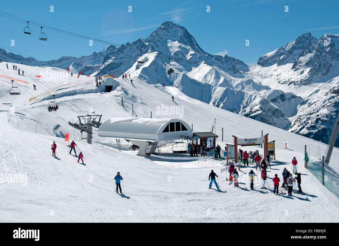Deux alpes hi-res stock photography and images - Alamy