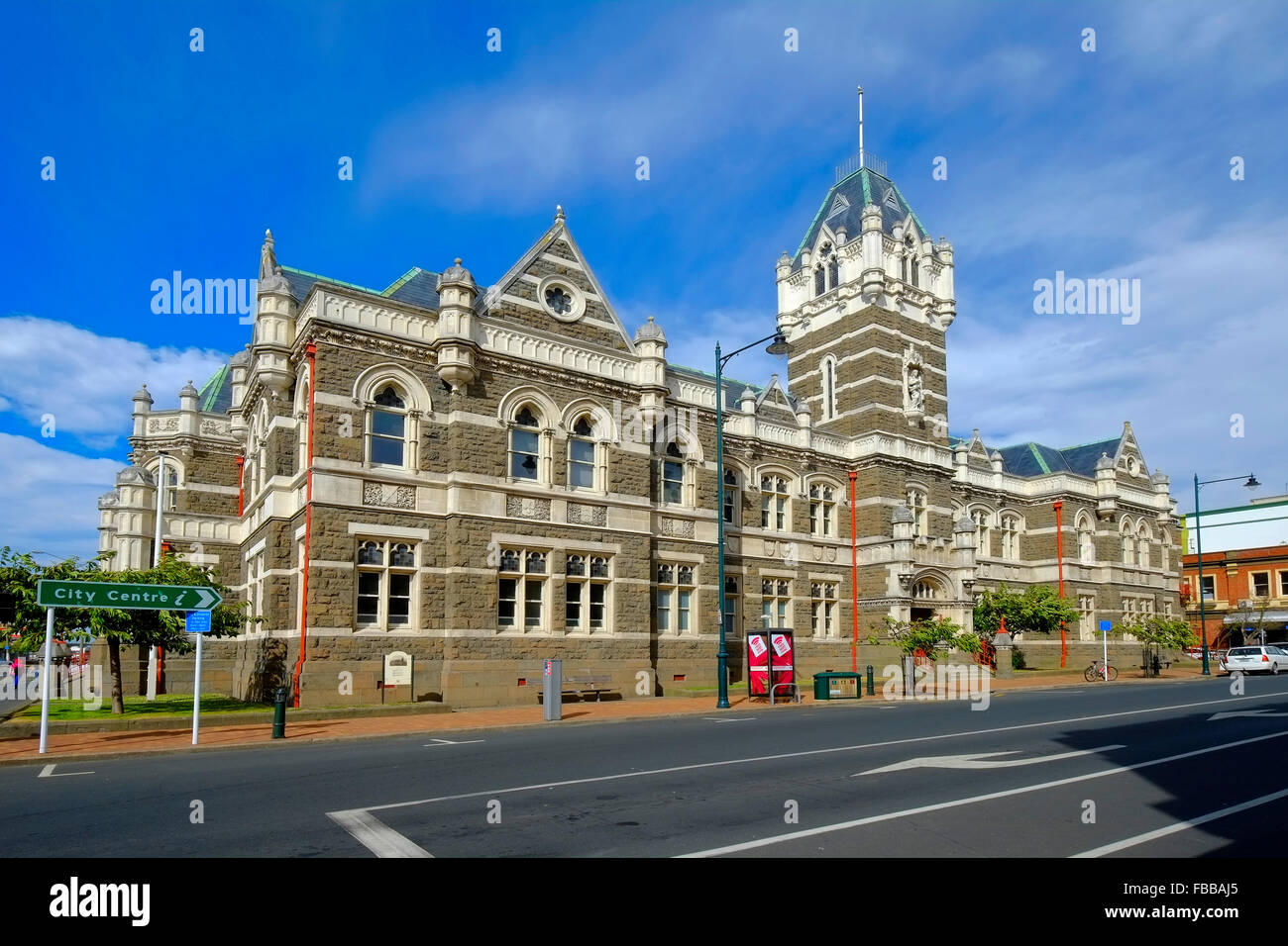 Law Courts Building Dunedin New Zealand NZ South Island Stock Photo - Alamy