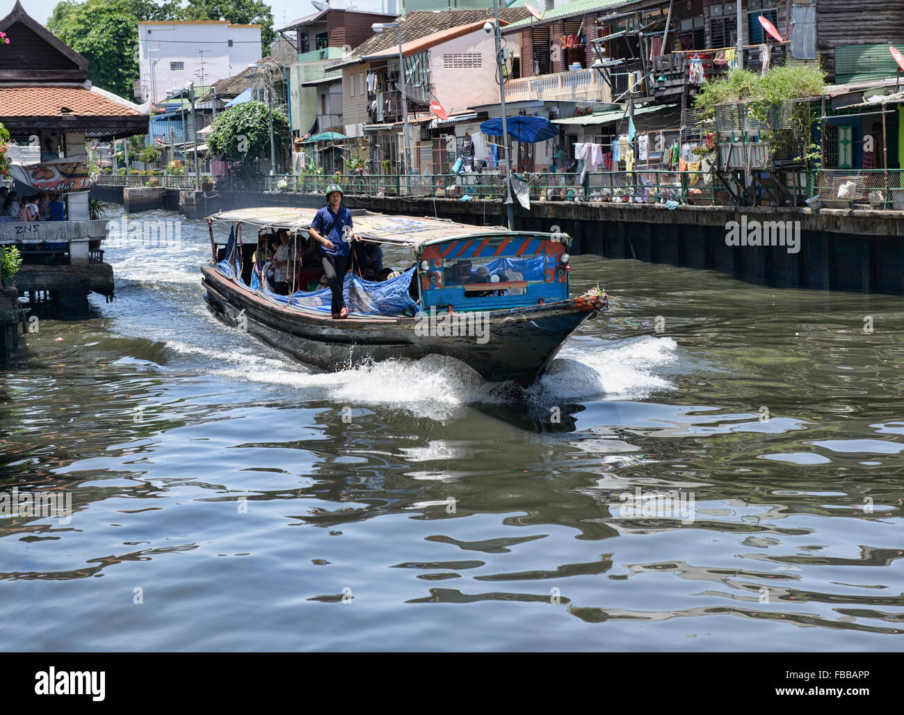 Bangkok thailand canal hi-res stock photography and images - Alamy