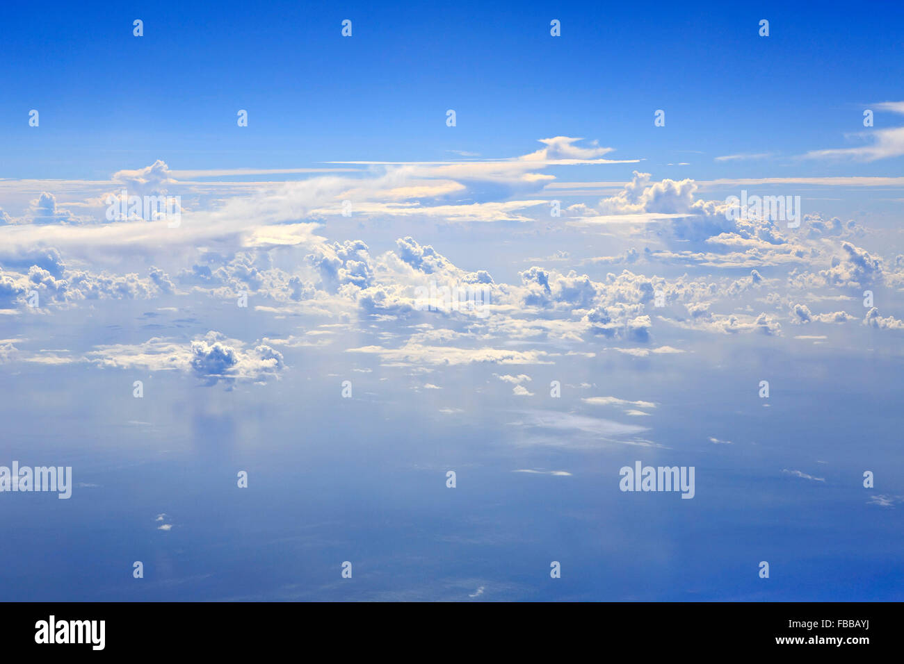 Beautiful cumulus clouds over hi-res stock photography and images - Alamy