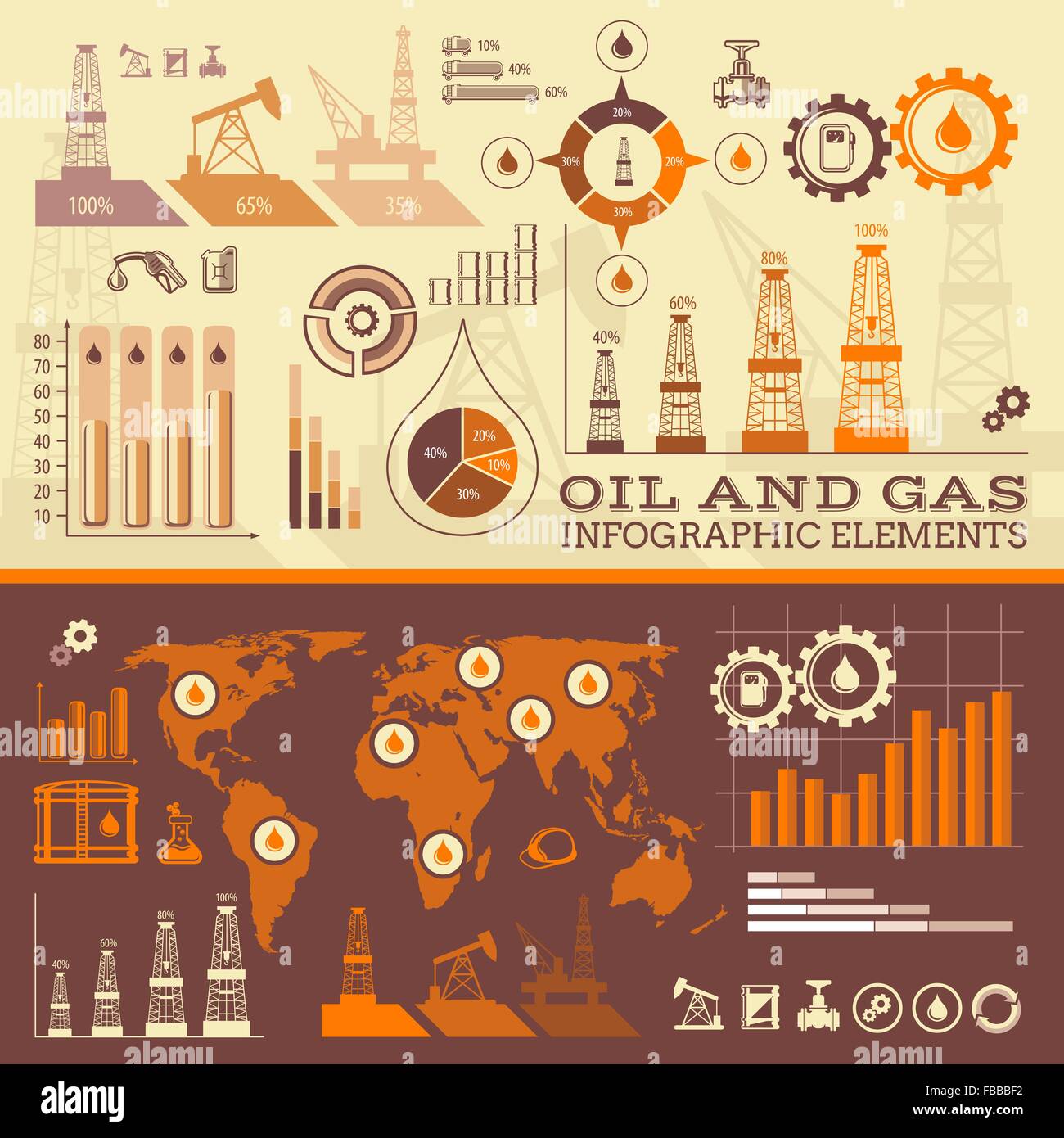 Oil and Gas infographic Stock Vector Image & Art - Alamy