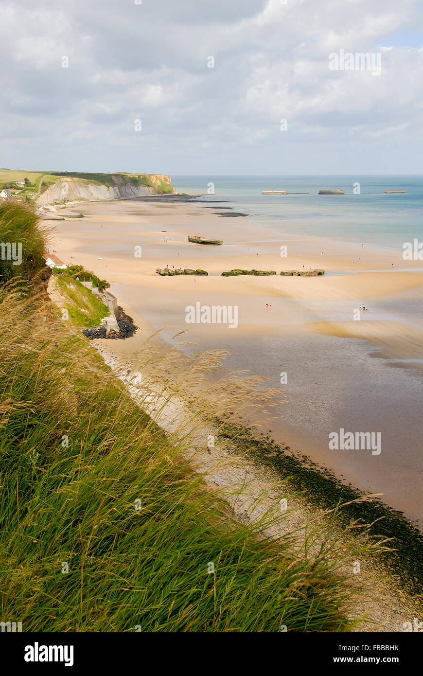 Normandy beach france hi-res stock photography and images - Alamy