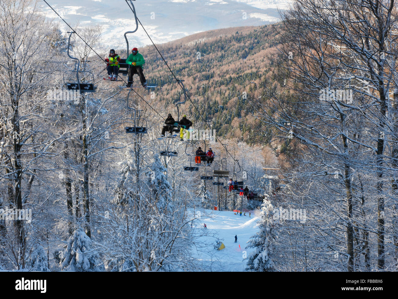 Cable car on Sljeme mountain near Zagreb Stock Photo - Alamy