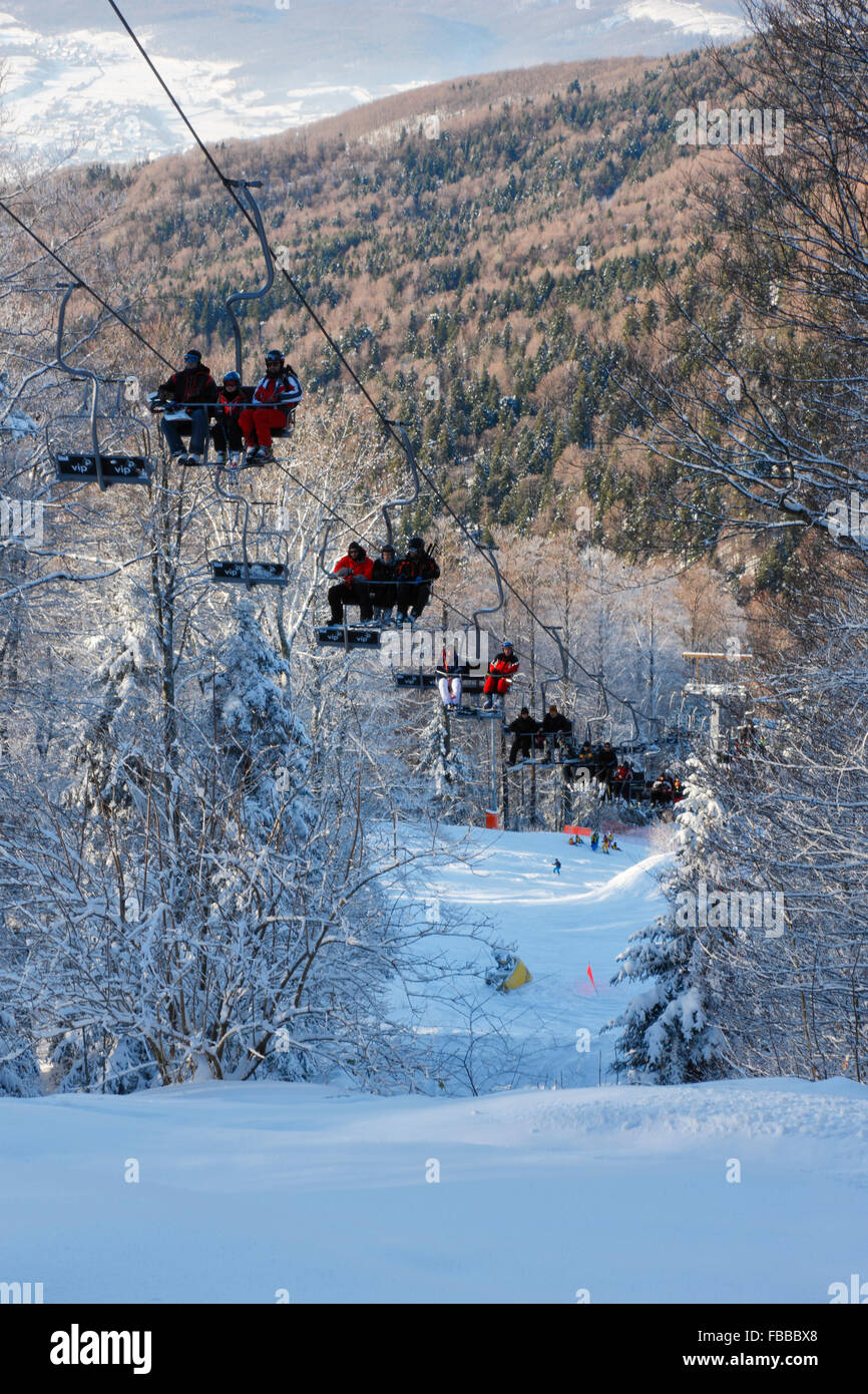 Cable car on Sljeme mountain near Zagreb Stock Photo - Alamy