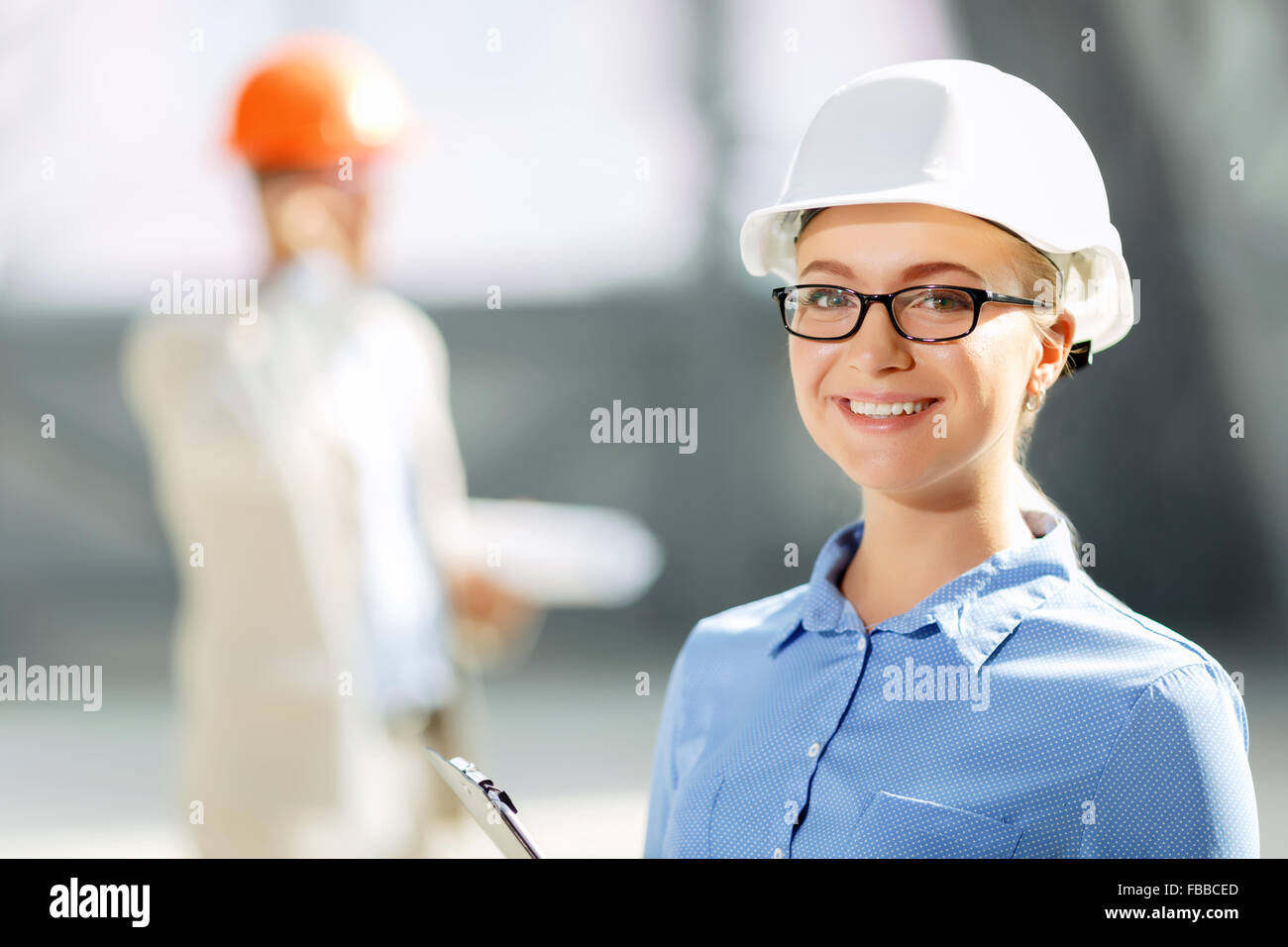Professional architects working together Stock Photo - Alamy