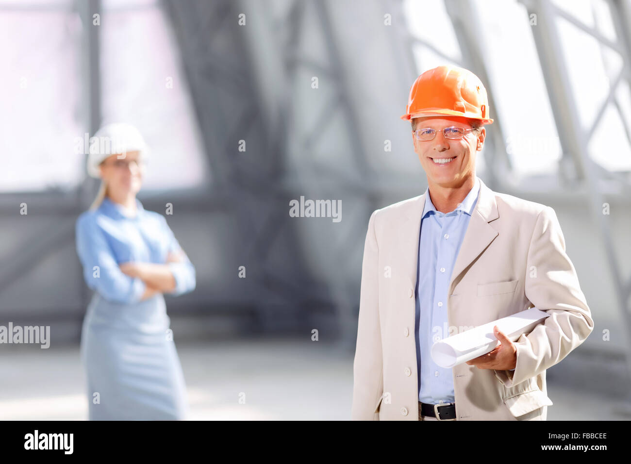 Professional architects working together Stock Photo - Alamy