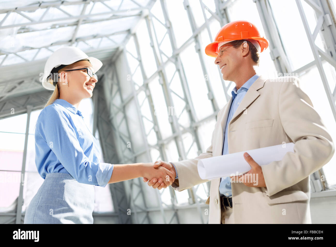 Professional architects working together Stock Photo - Alamy