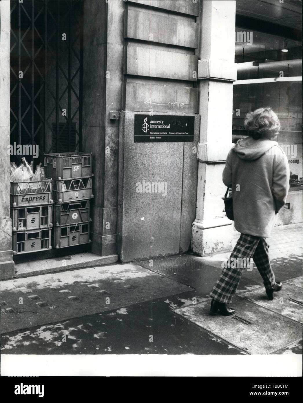 1976- Amnesty International - London: Amnesty International was first ...