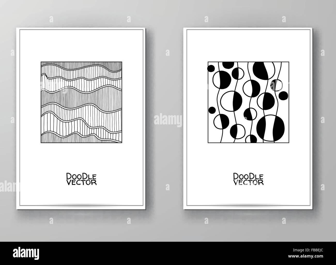 Set of abstract design templates Stock Vector Image & Art - Alamy