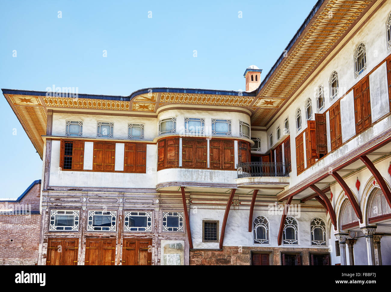 The first floor of building in the courtyard of the Favorites in the ...