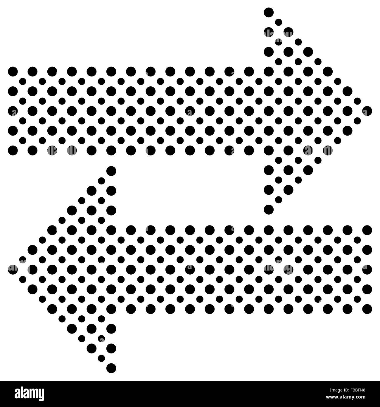 Dotted triangle Cut Out Stock Images & Pictures - Alamy