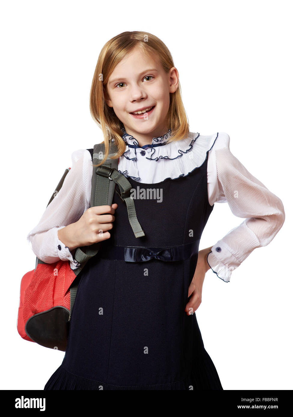 School uniform girl hi-res stock photography and images - Alamy