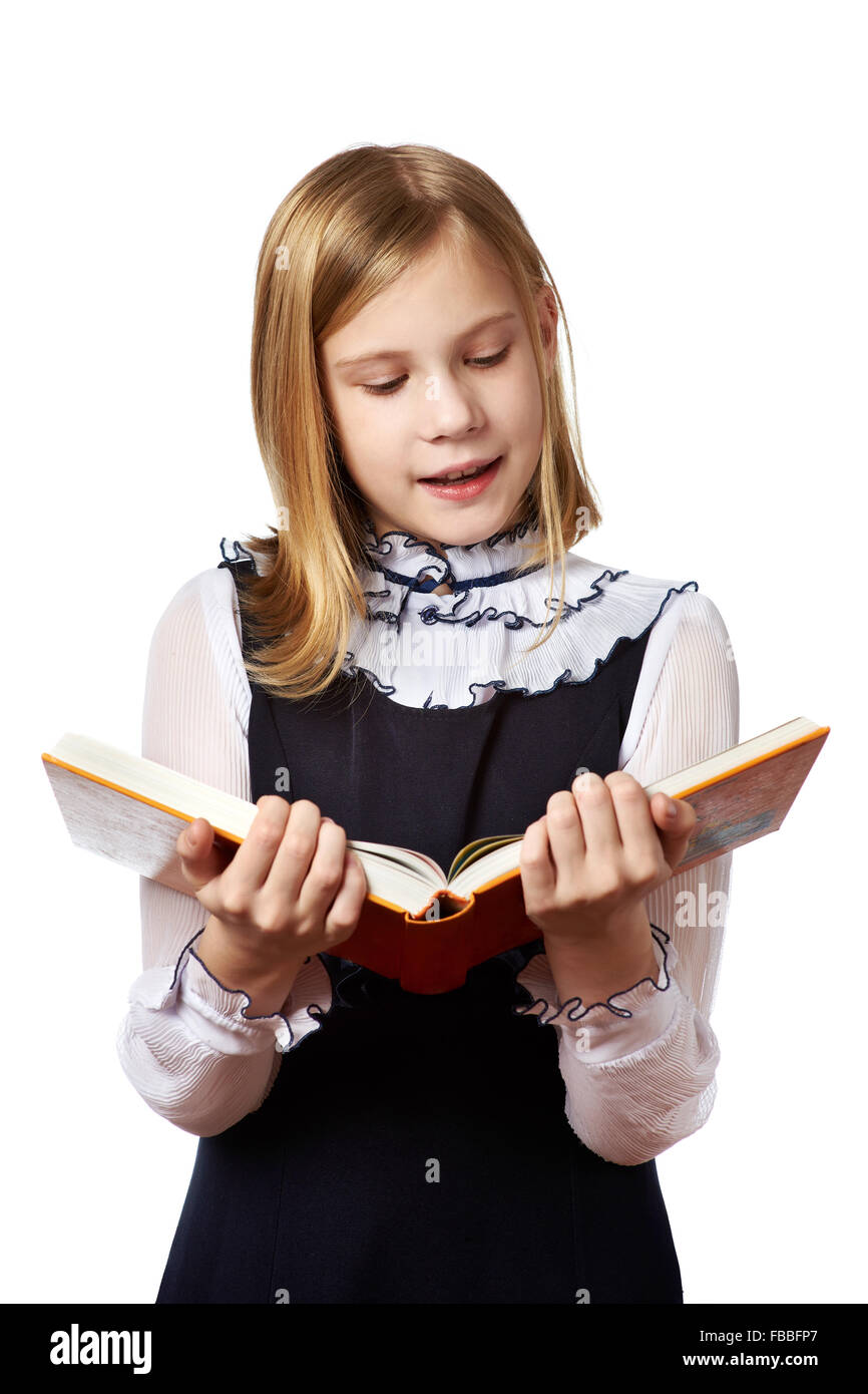 Kids reading book desk hi-res stock photography and images - Alamy