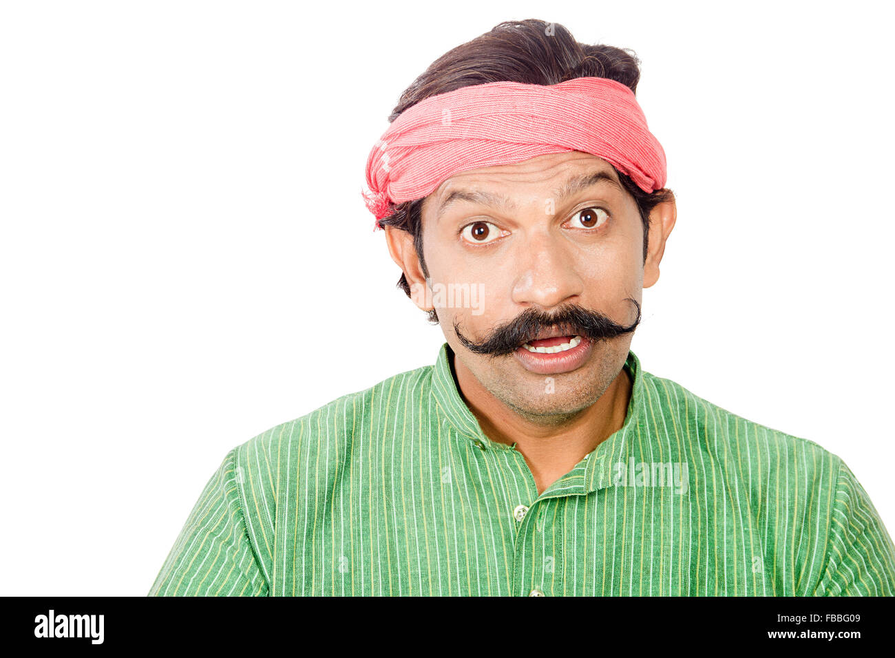 Indian man surprising face hi-res stock photography and images - Alamy