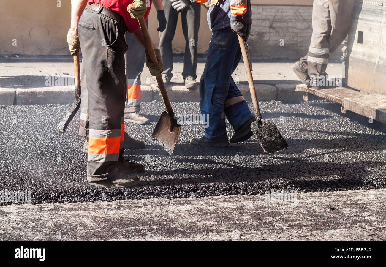 Under construction road hi-res stock photography and images - Alamy