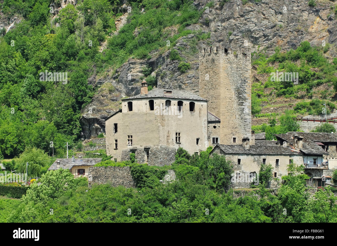 Avise Castello 02 Stock Photo - Alamy