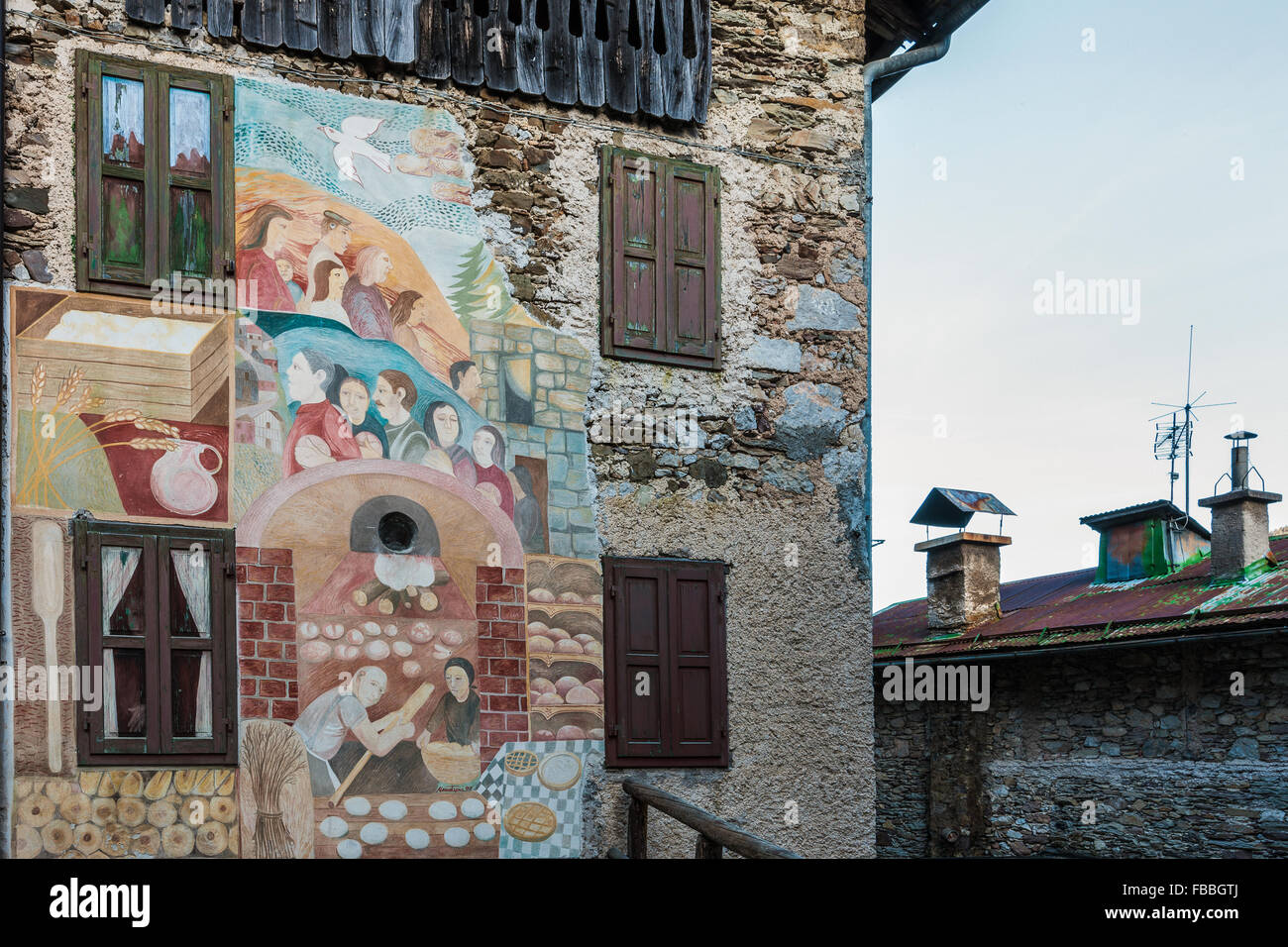 Veneto Pianezze "Al forno" (Mario Tapia - 1992 Stock Photo - Alamy