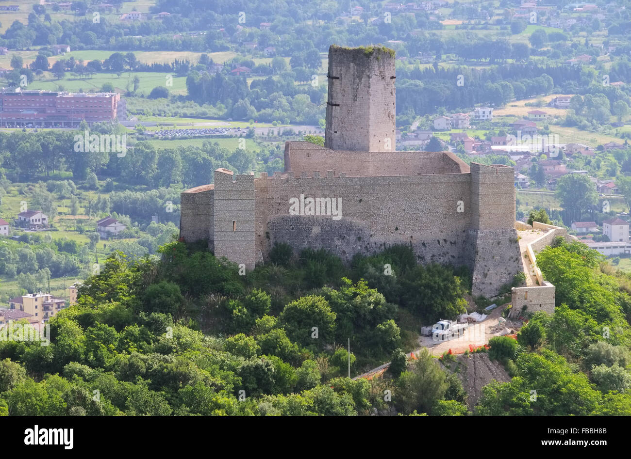 Cassino Burg - Cassino castle 04 Stock Photo - Alamy