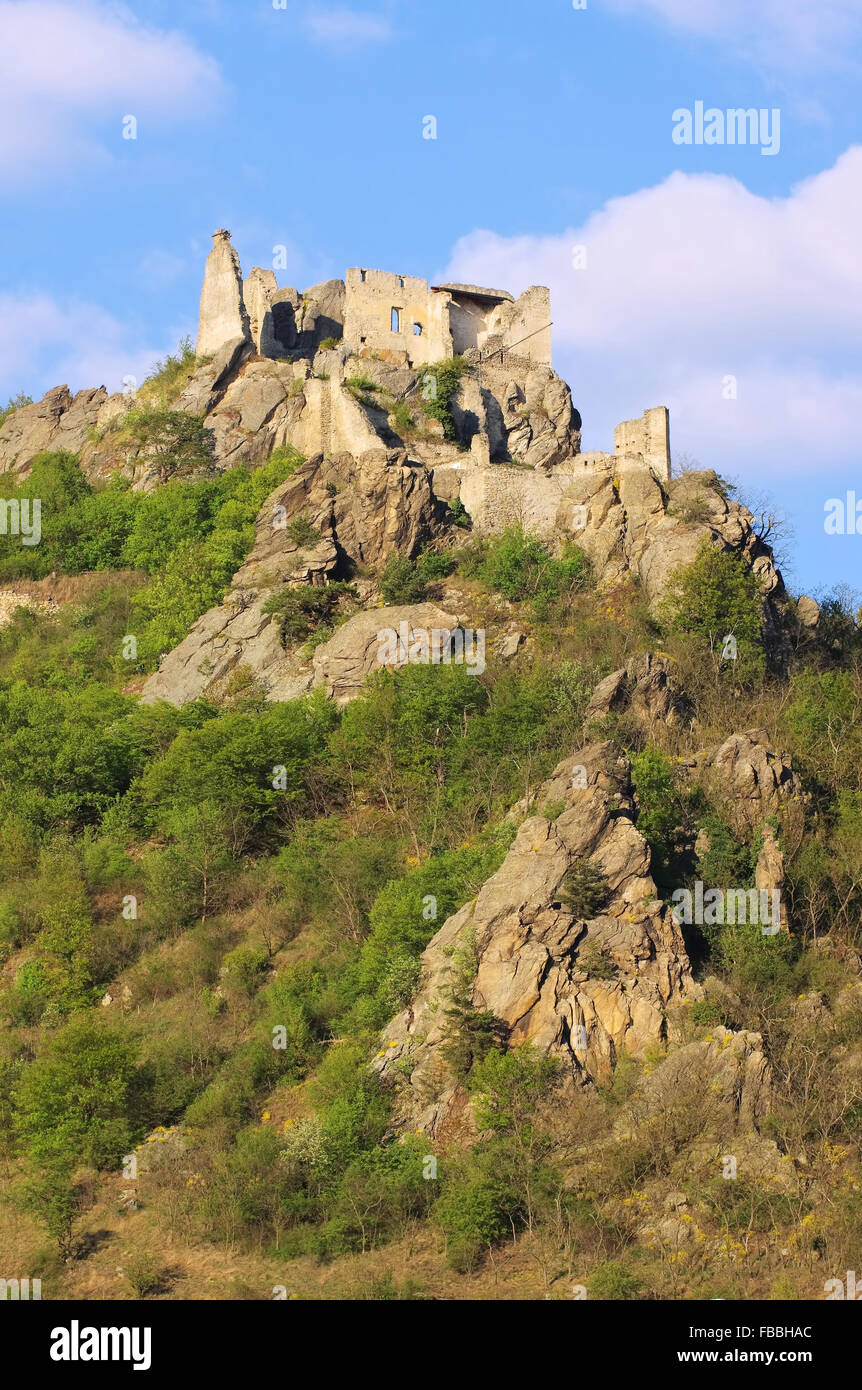 Durnstein castle hi-res stock photography and images - Alamy