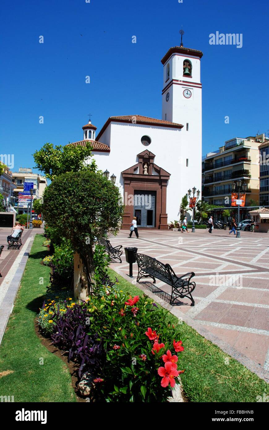 Church constitucion square hi-res stock photography and images - Alamy