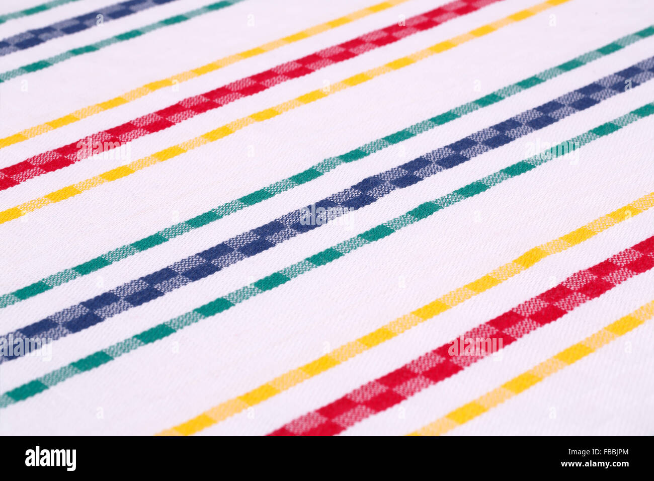 Blue white striped tablecloth hi-res stock photography and images - Alamy