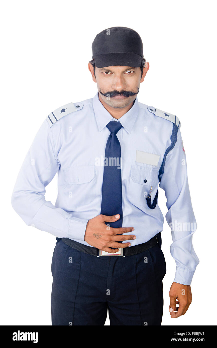 Indian security guards hi-res stock photography and images - Alamy