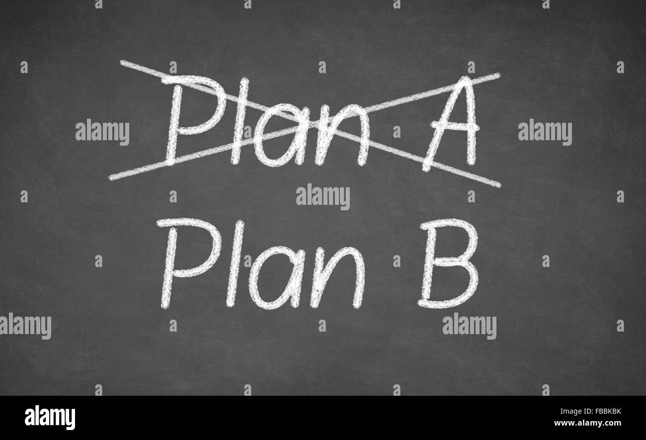choose an other plan for business success or growth Stock Photo - Alamy