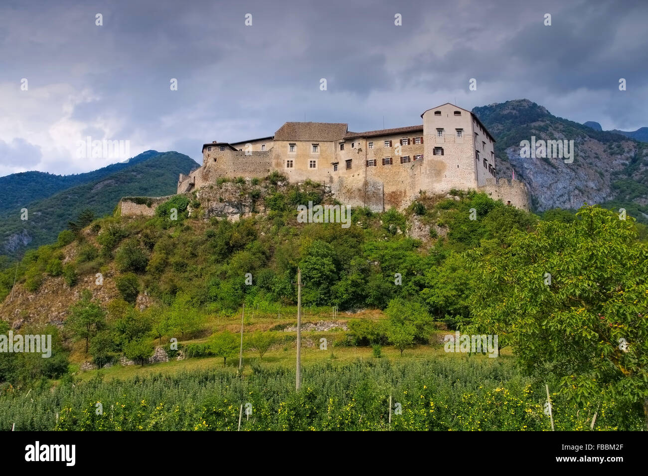Stenico Castle High Resolution Stock Photography and Images - Alamy