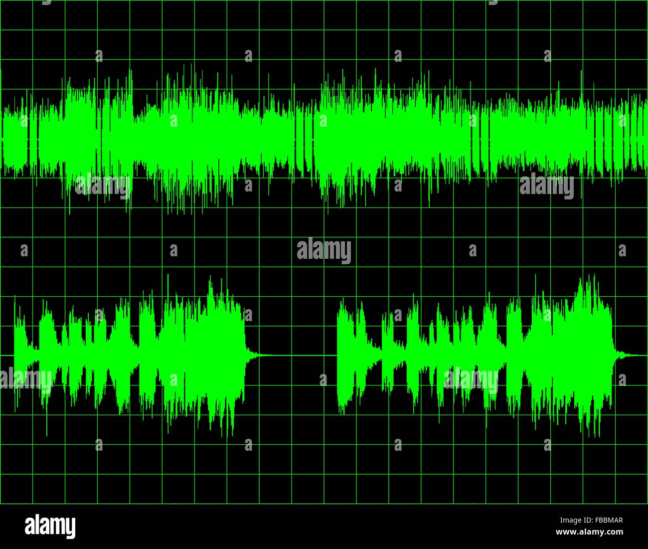 Abstract digital sound wave background Stock Vector Image & Art - Alamy