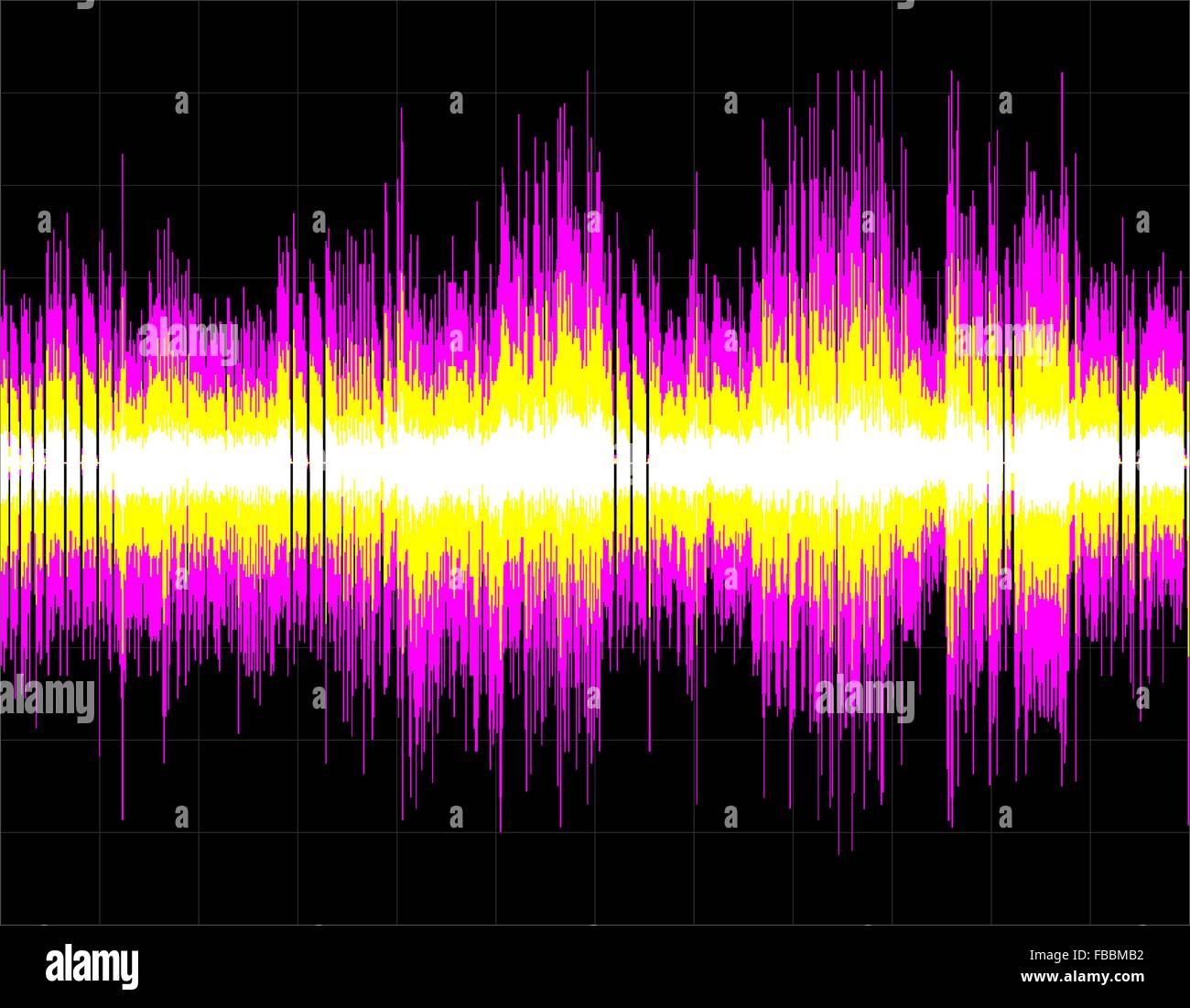 Abstract digital sound wave background Stock Vector Image & Art - Alamy