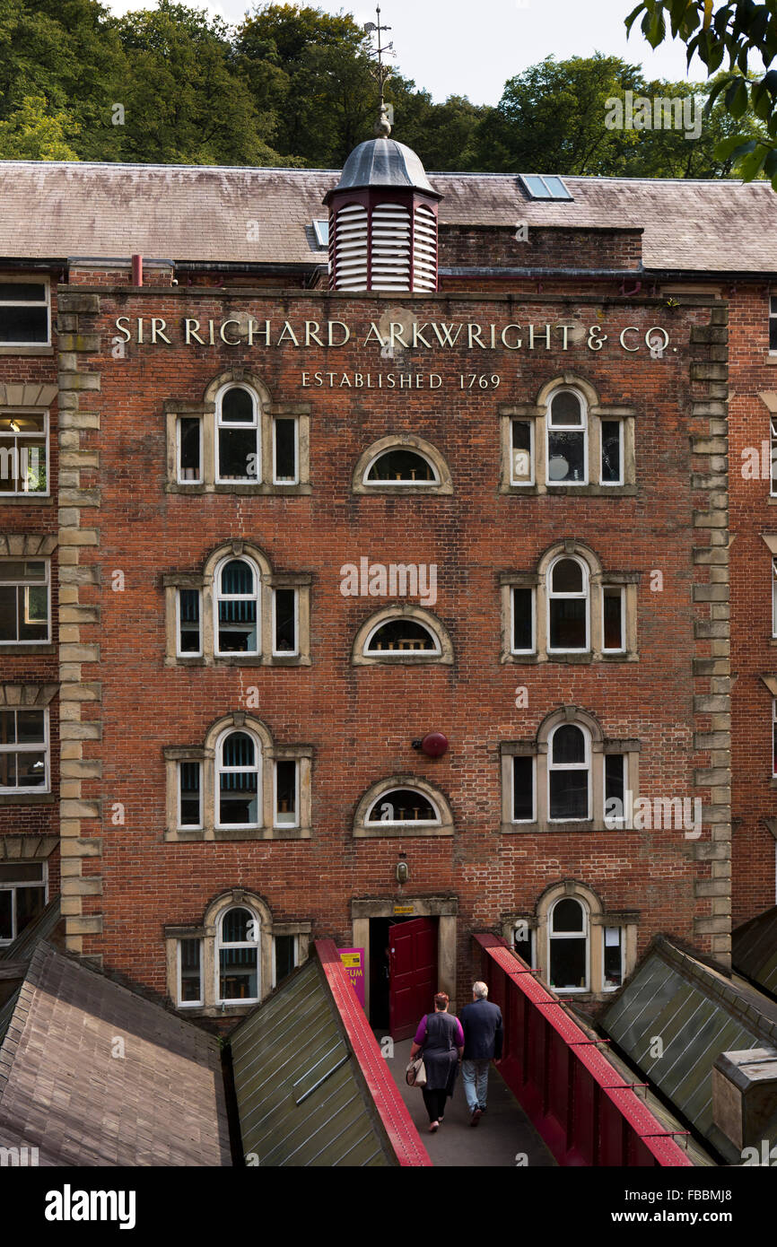 Masson mill, arkwrights hi-res stock photography and images - Alamy