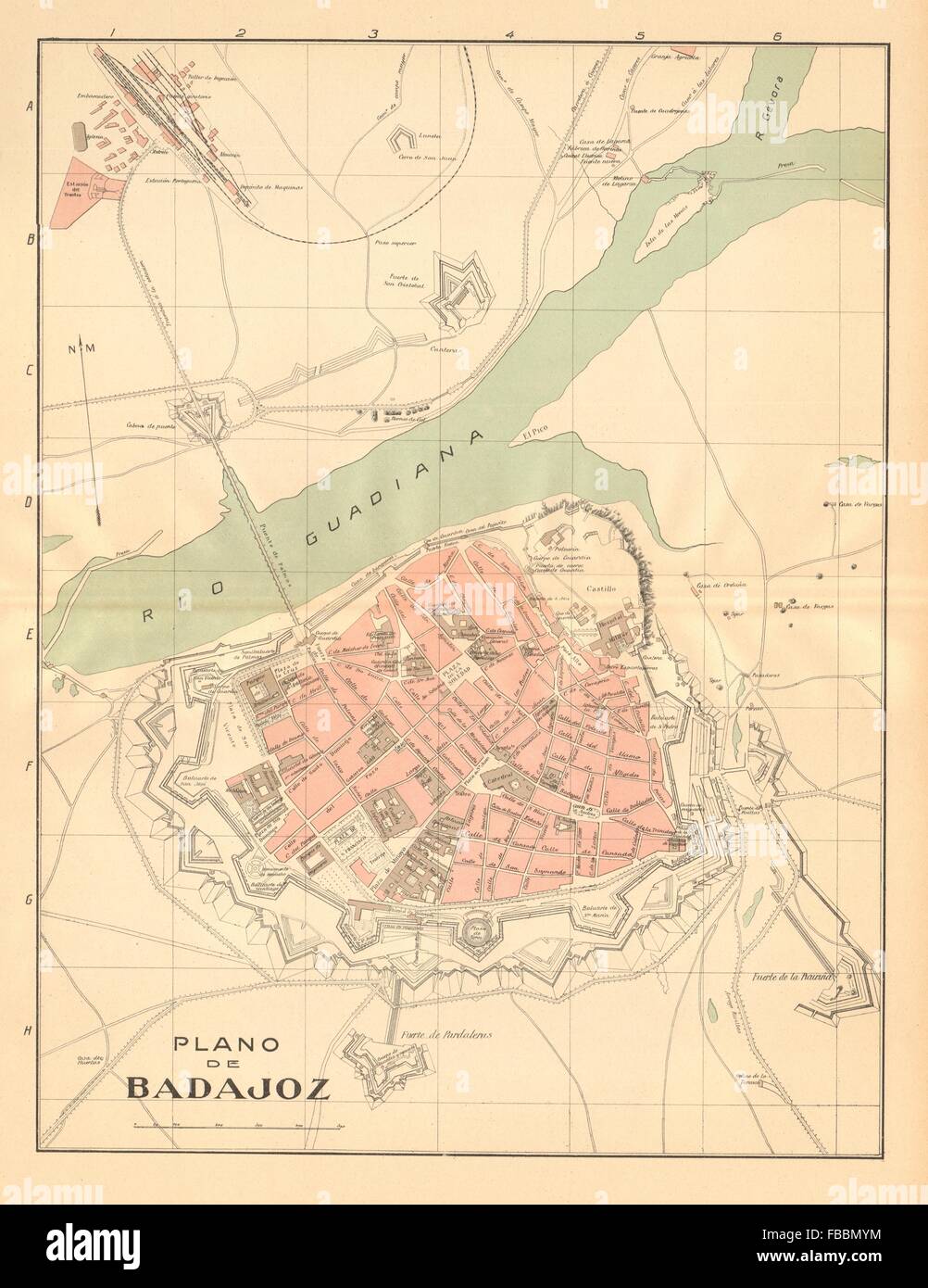 Map Of Badajoz High Resolution Stock Photography and Images - Alamy