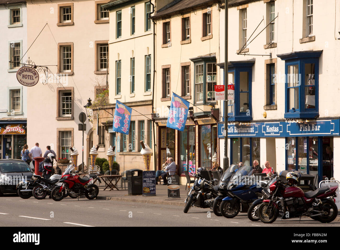 Ice cream shop matlock bath hi-res stock photography and images - Alamy