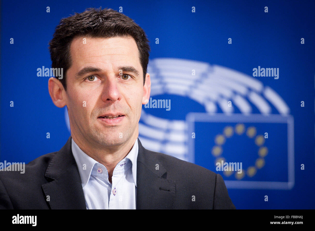 Jean-Marc NOLLET during press conference on 'Evaluation of safety risks ...