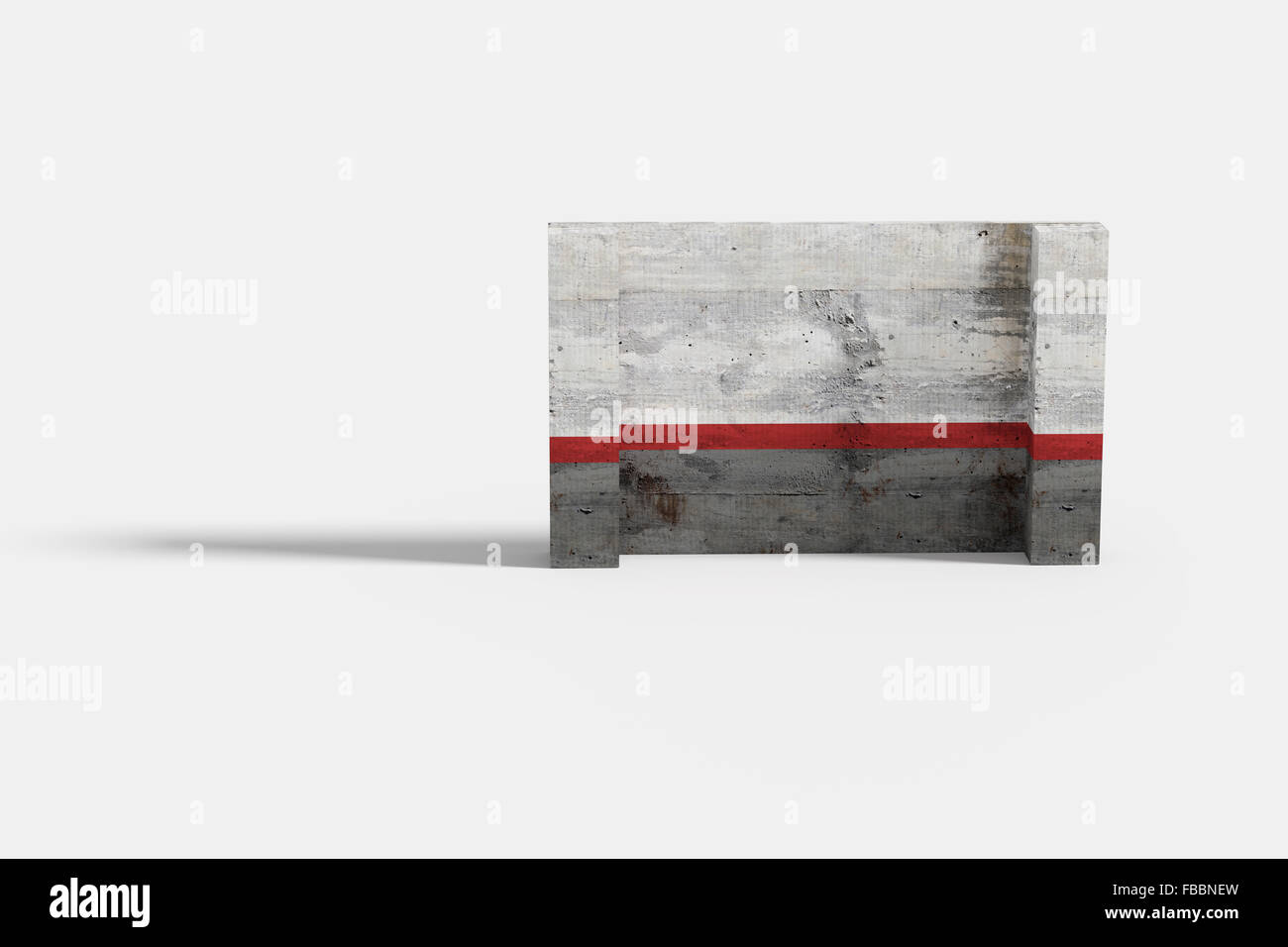 3d rendering of a three-dimensional textured stone wall.Illustration ...