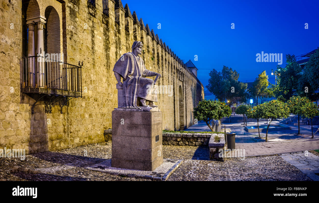 Statue of Averroes, Córdoba. Andalusia, Spain Stock Photo - Alamy