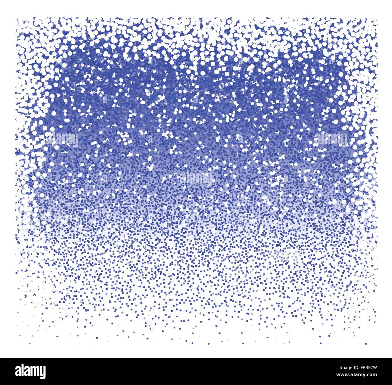 Snow falling light blue background Cut Out Stock Images & Pictures - Alamy