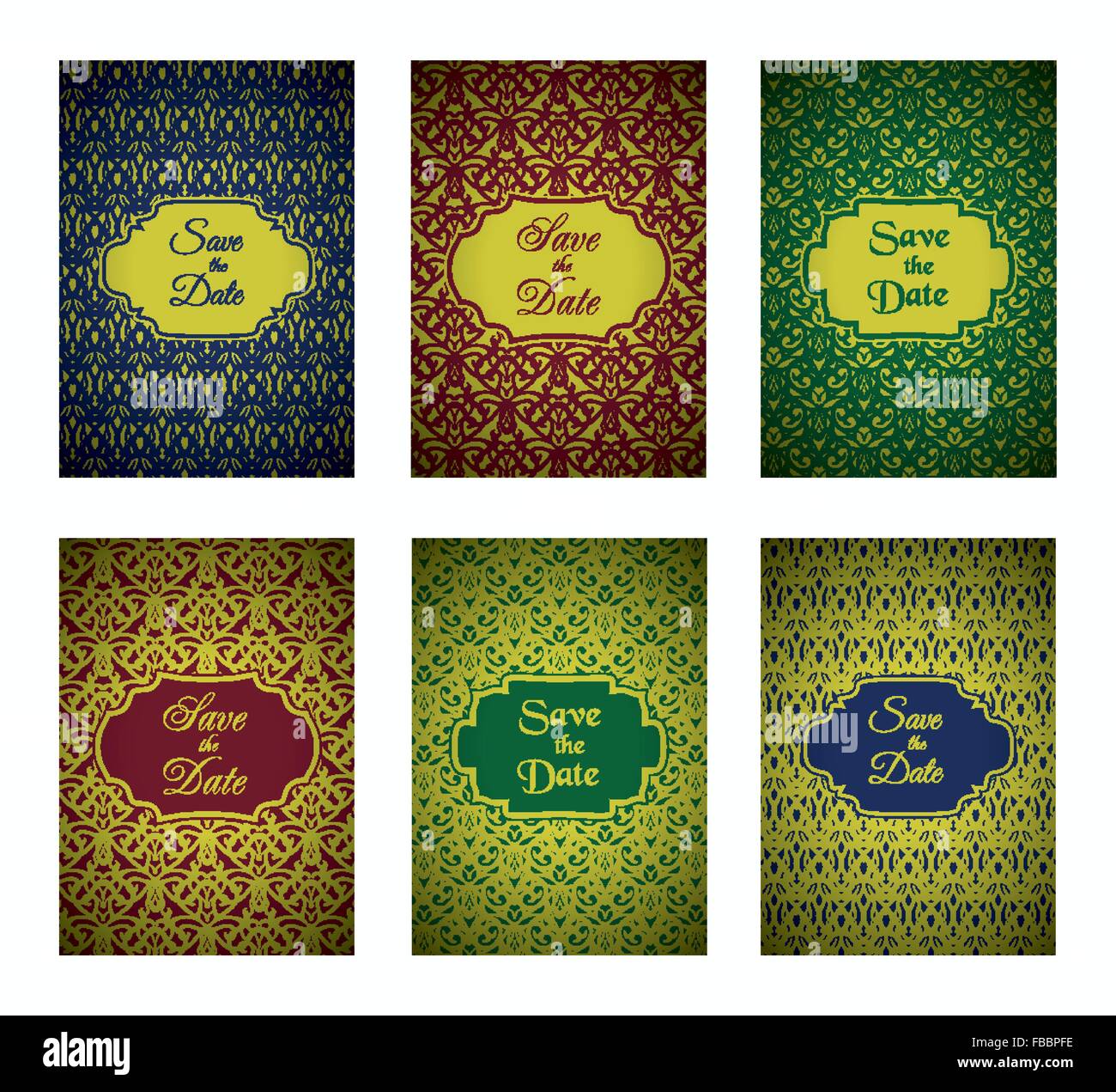 Luxury Pattern Cards Stock Vector Image & Art - Alamy