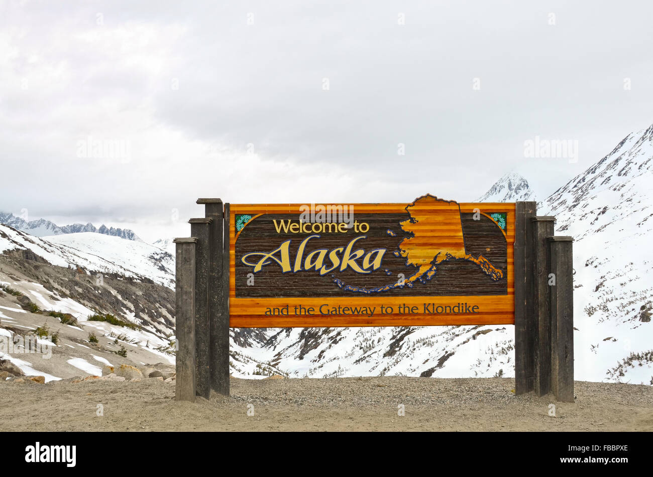 Welcome to yukon hi-res stock photography and images - Alamy