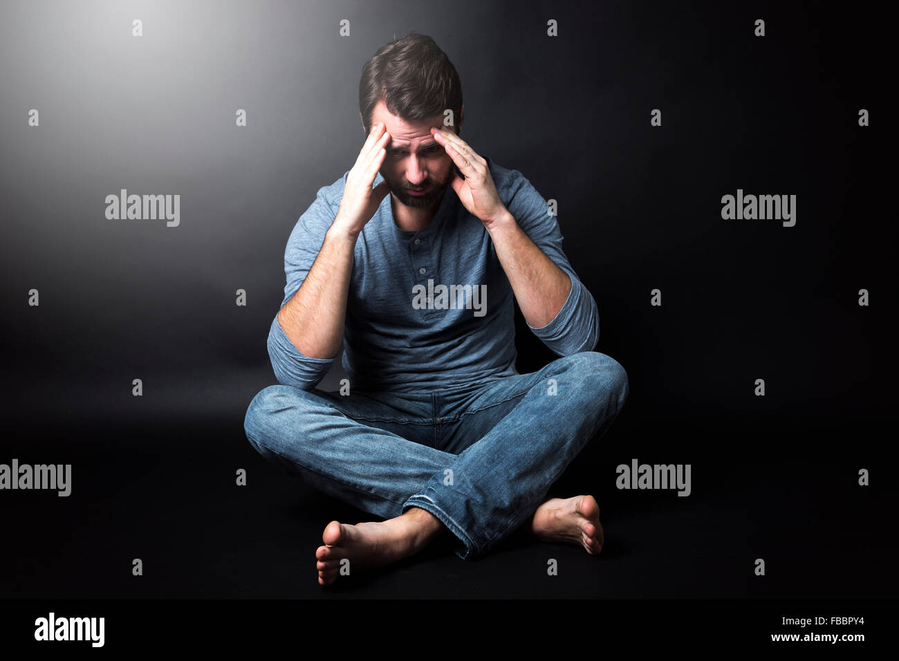 Contemplating problem hi-res stock photography and images - Alamy
