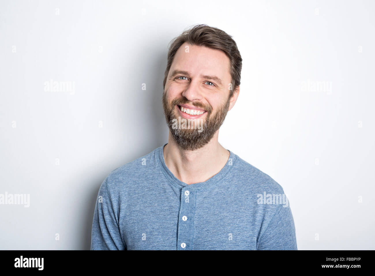 portrait of a man beard Stock Photo - Alamy
