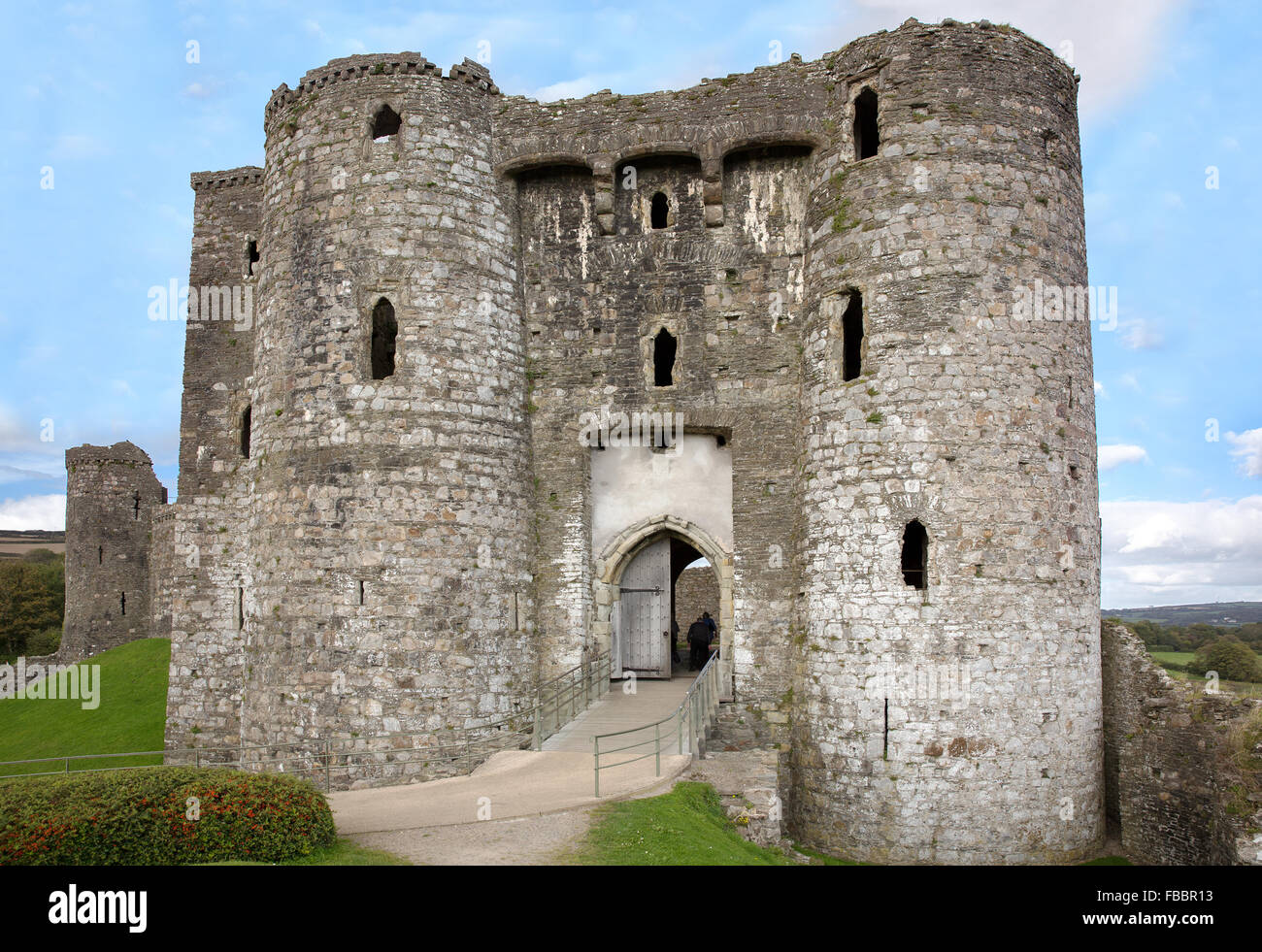 Kidwelly Castle, Wales, UK Stock Photo - Alamy