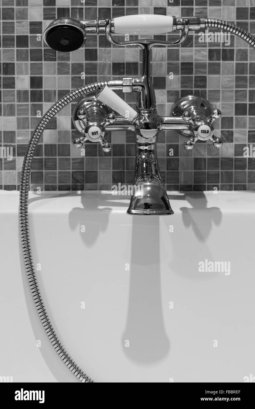 Detail of the tap, elements of furniture Stock Photo - Alamy