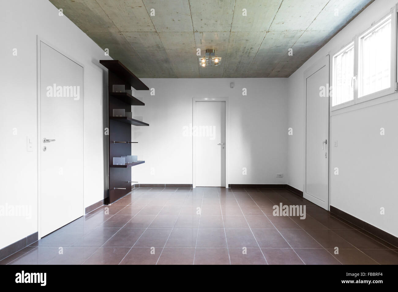 Modern house, empty apartment Stock Photo - Alamy