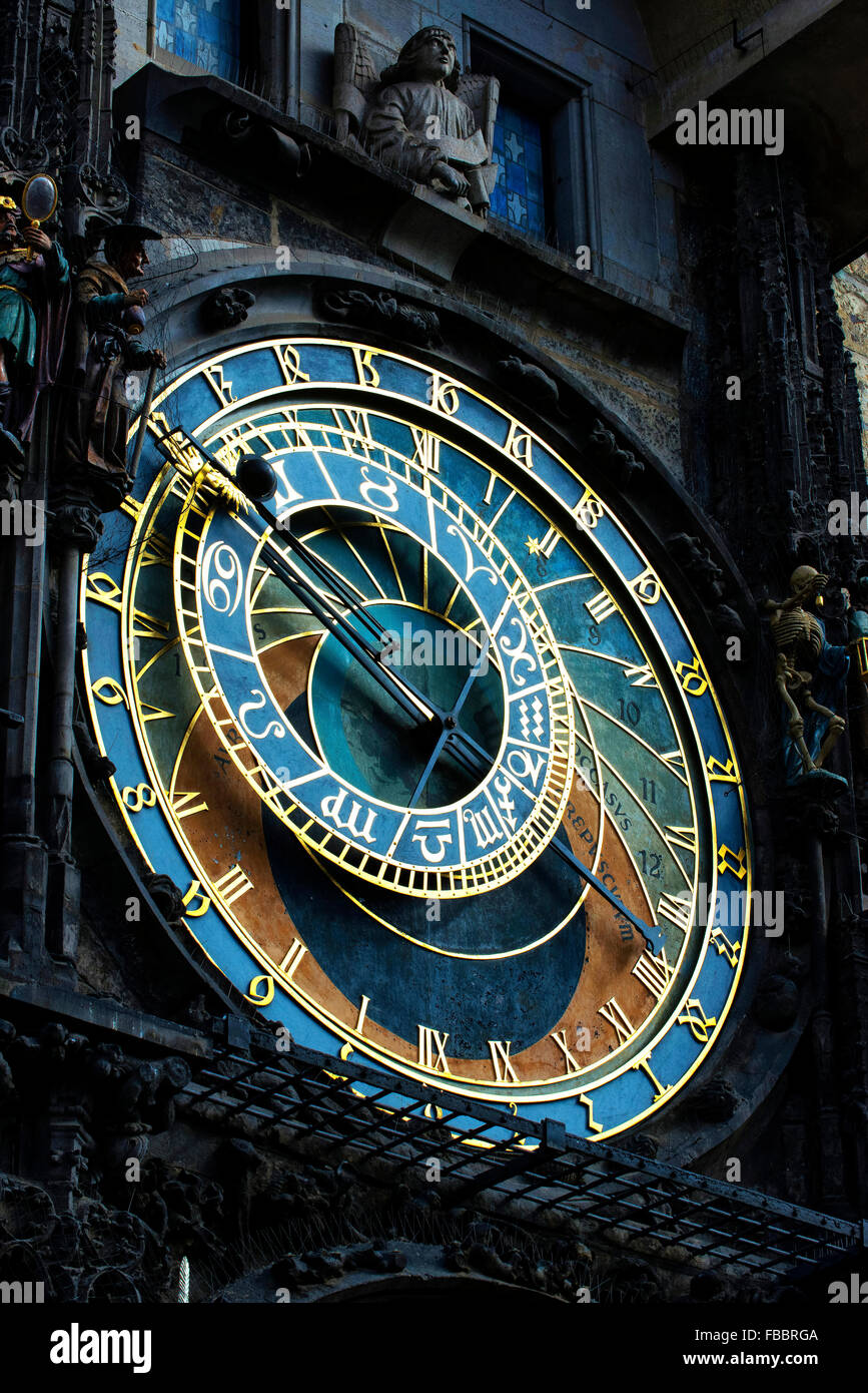 Prague prague astronomical clock hi-res stock photography and images ...