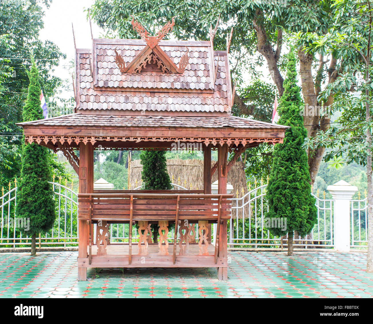 Thai style flower garden hi-res stock photography and images - Alamy