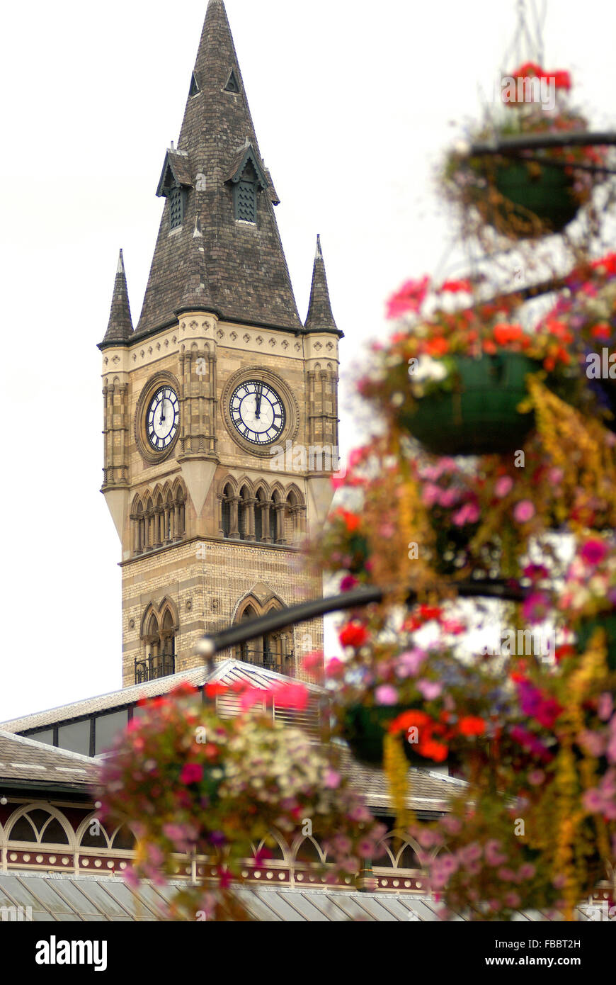 Historic victorian clock tower darlington hi-res stock photography and ...