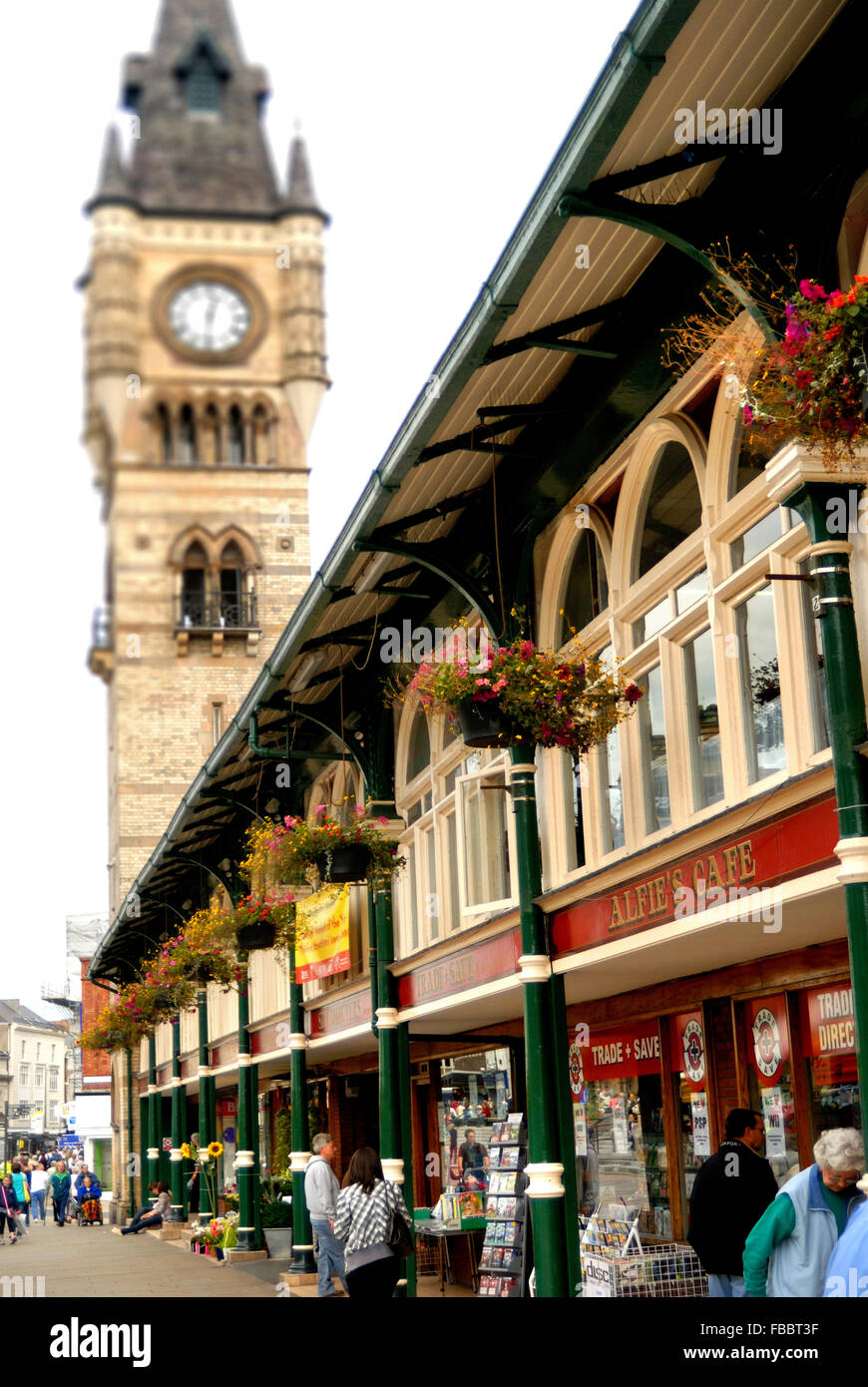 Historic victorian clock tower darlington hi-res stock photography and ...