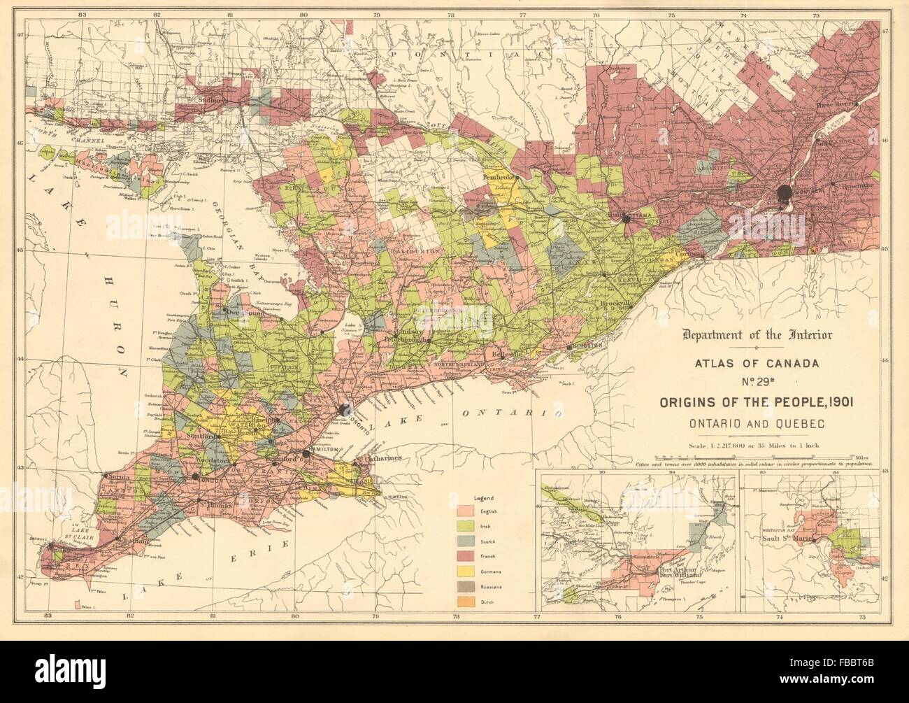 English canada hi-res stock photography and images - Alamy